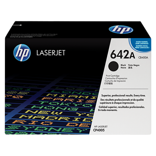 HP 642A Black Original LaserJet Toner Cartridge